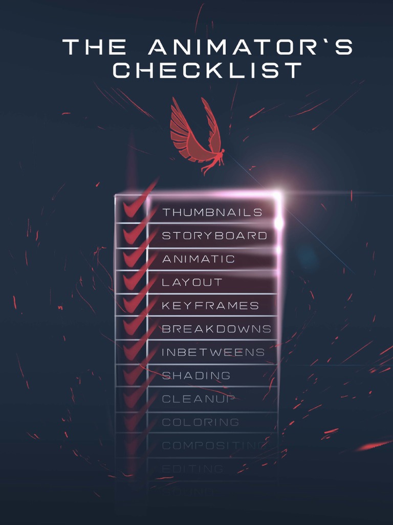 The Animators Checklist - by Howard Wimshurst 1 PDF | PDF | Animation
