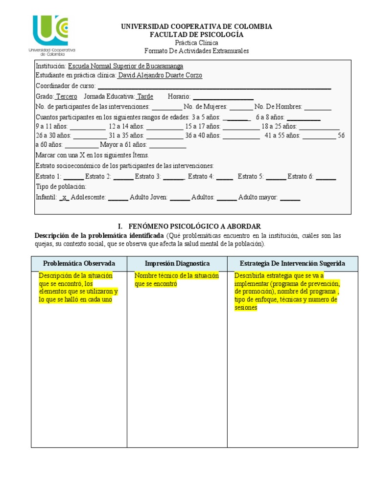 Modelo de Intervención Grupal Educativa | PDF | Comportamiento | Teoría ...