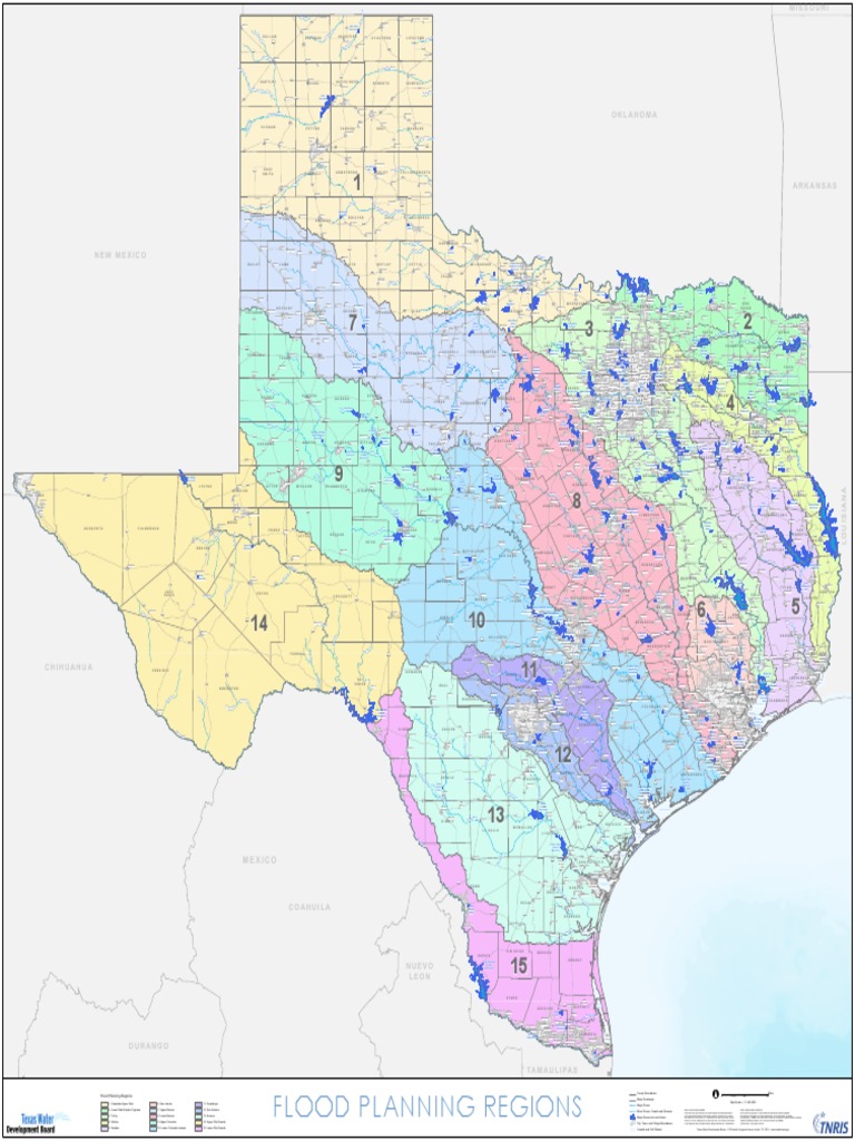 Flood_Planning_Region Boundaries_Map