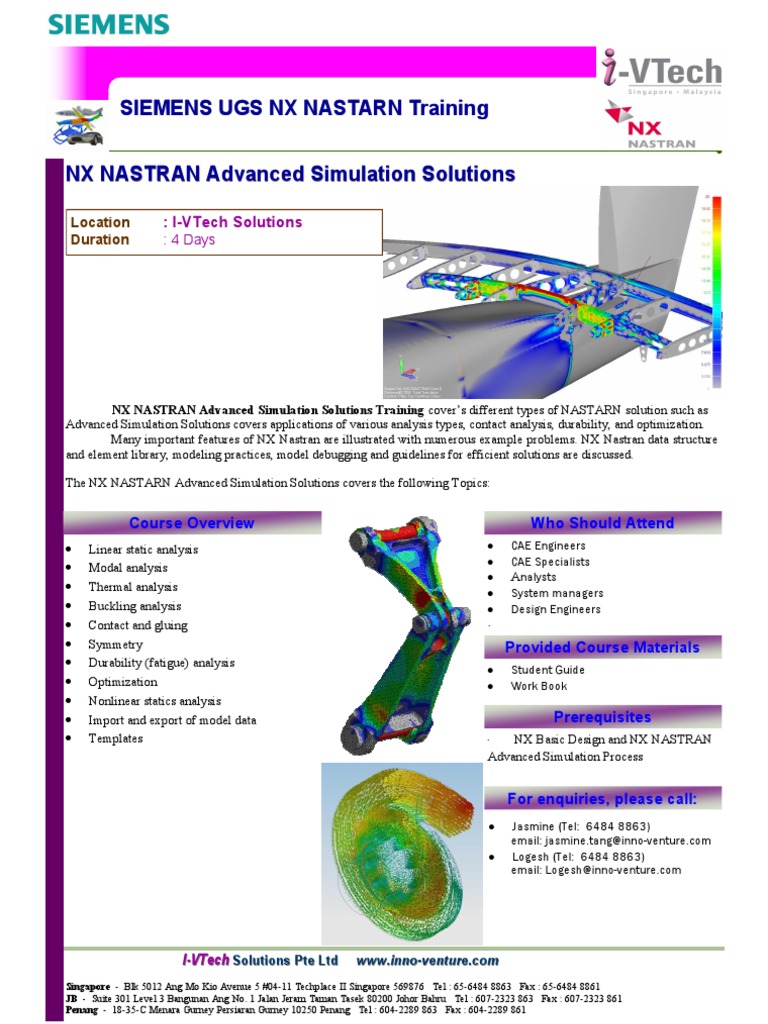 NX Nastran Advanced Simulation Solutions | PDF | Fluid Dynamics ...