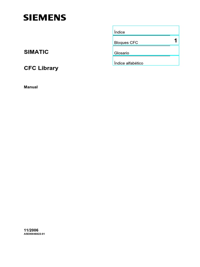 Libreria CFC Siemens Digsi 4 | PDF | Puerta lógica | Poco Libreria CFC Siemens Digsi 4 | PDF | Puerta lógica | Poco