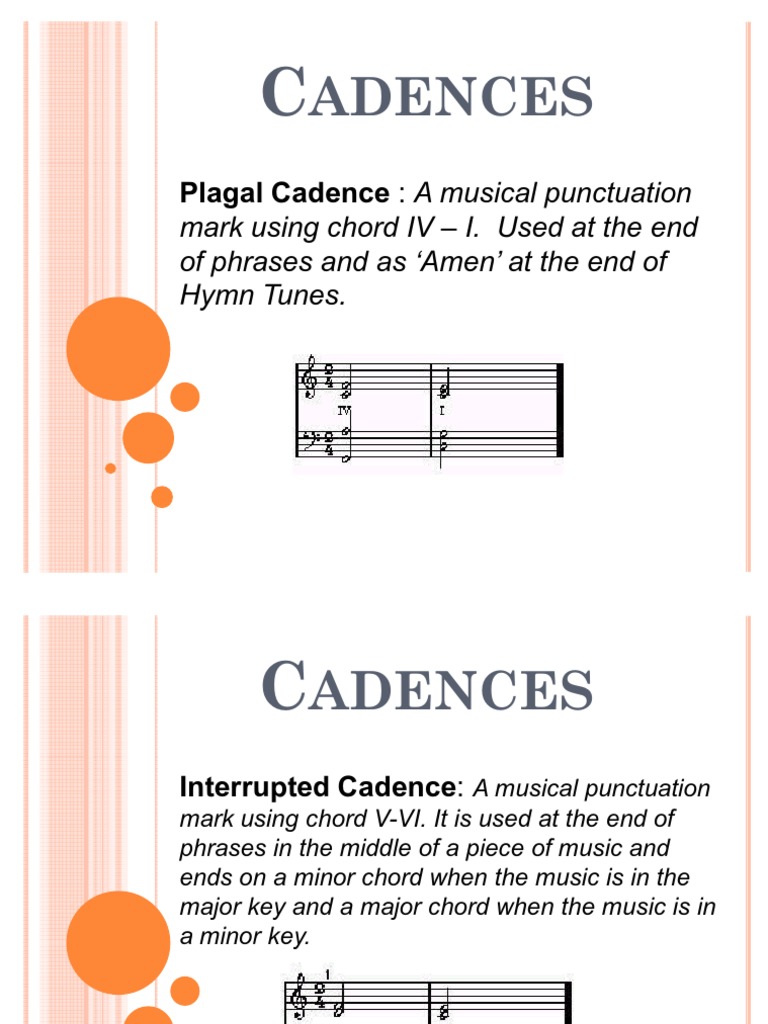 Cadences | PDF | Musical Techniques | Sound