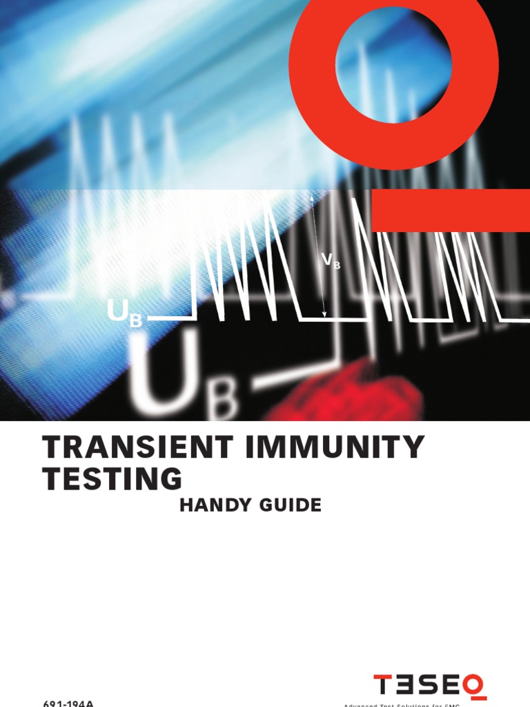 Transient Immunity Testing: Handy Guide | PDF | Electrostatic Discharge ...