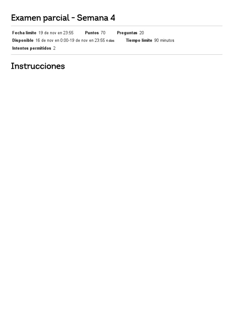 Examen Parcial - Semana 4 - INV - SEGUNDO BLOQUE-BASES DE DATOS ...