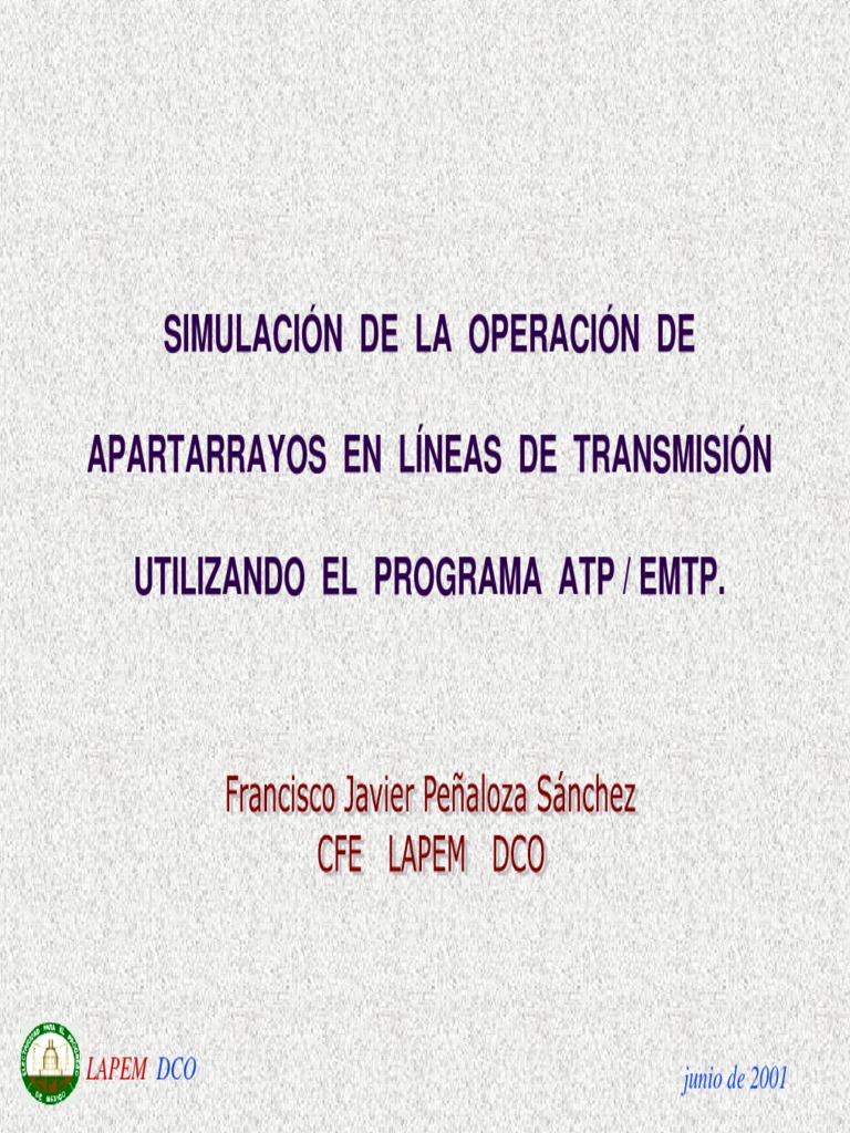 Apartarrayos de Linea | PDF | Transmisión de energía eléctrica ...