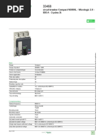 Product Data Sheet: Circuit Breaker Compact NS800N - Micrologic 2.0 ...