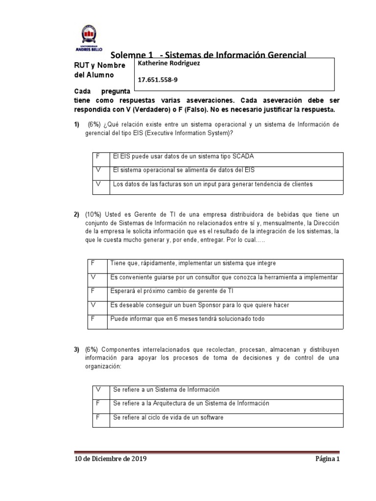 Solemne Katherine Rodriguez | PDF | Planificación de recursos empresariales | Servidor (Computación)