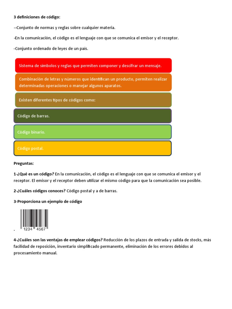 Codigos Informatica | PDF | Informática | Tecnología
