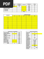 Plantilla Excel de Cuadro de Cargas Electricas | PDF | Máquinas | Ingeniería de Edificación