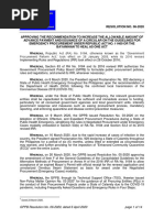GPPB Resolution No. 03-2020 | PDF | Disaster Risk Reduction | Emergency