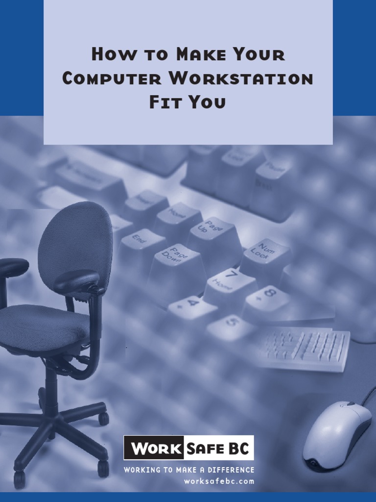 Computer Workstation Safety | PDF | Chair | Glasses