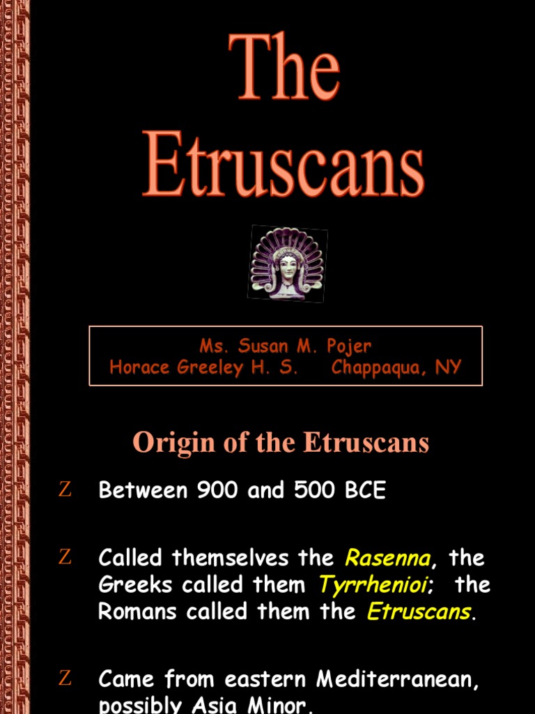 TheEtruscans | PDF | Etruscan Civilization | Ancient Europe