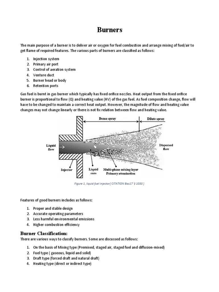 Burners - Copy1 | PDF | Fluidization | Combustion