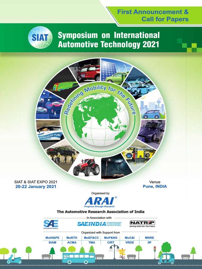 SIAT - First Announcement 2021 - Final PDF | PDF | Vehicles ...