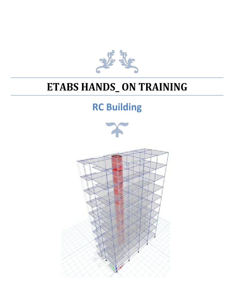 Etabs Hands - On Training: RC Building | PDF | Beam (Structure) | Young ...