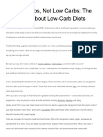 Guide to Low Concentrated Sweets Diet | PDF | Carbohydrates | Dieting