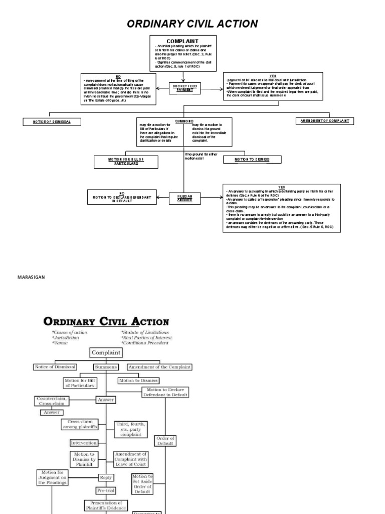 Ordinary Civil Action | PDF | Complaint | Pleading