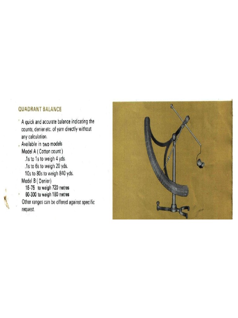 Quadrant Balance | PDF