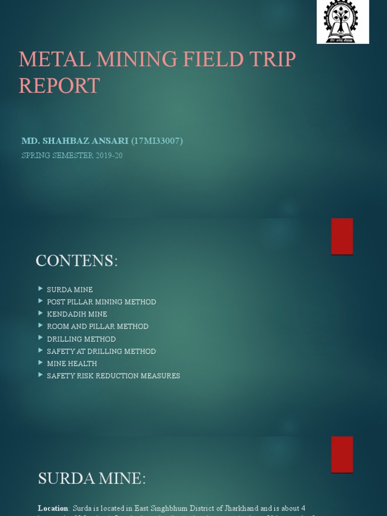 Metal Mining Field Trip Report 2019 | PDF | Mining | Copper