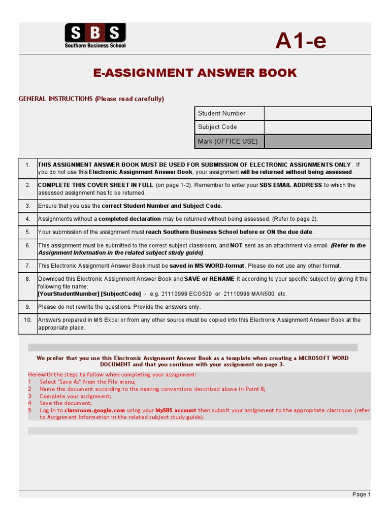 Electronic Assignment Answer Book | PDF | Books | Question