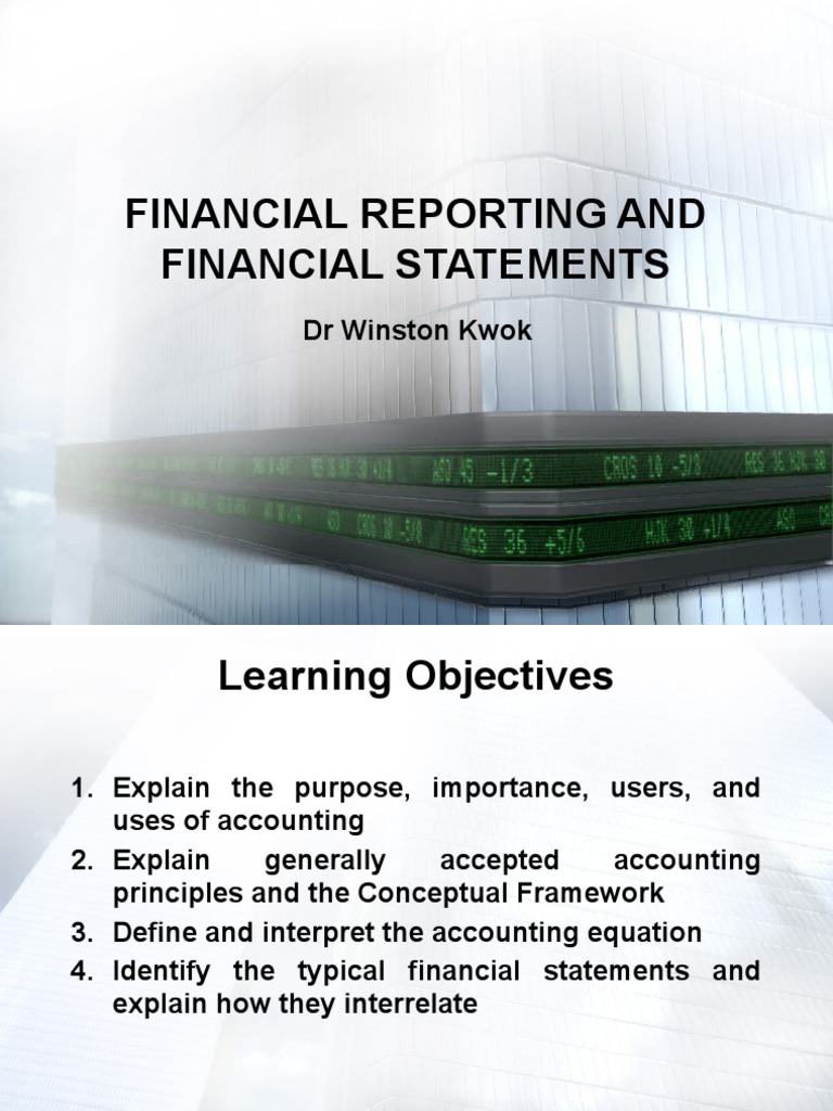 Financial Reporting and Financial Statements | PDF | Initial Public ...