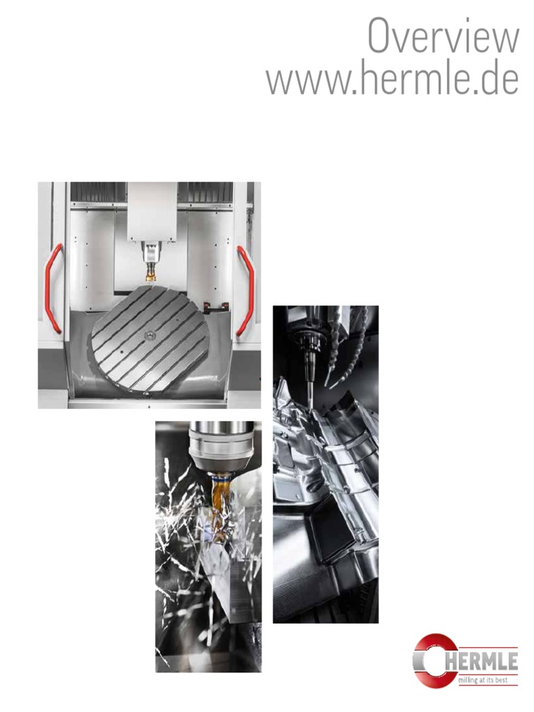 Hermle Brochure Overview en PDF | PDF | Rotation Around A Fixed Axis ...