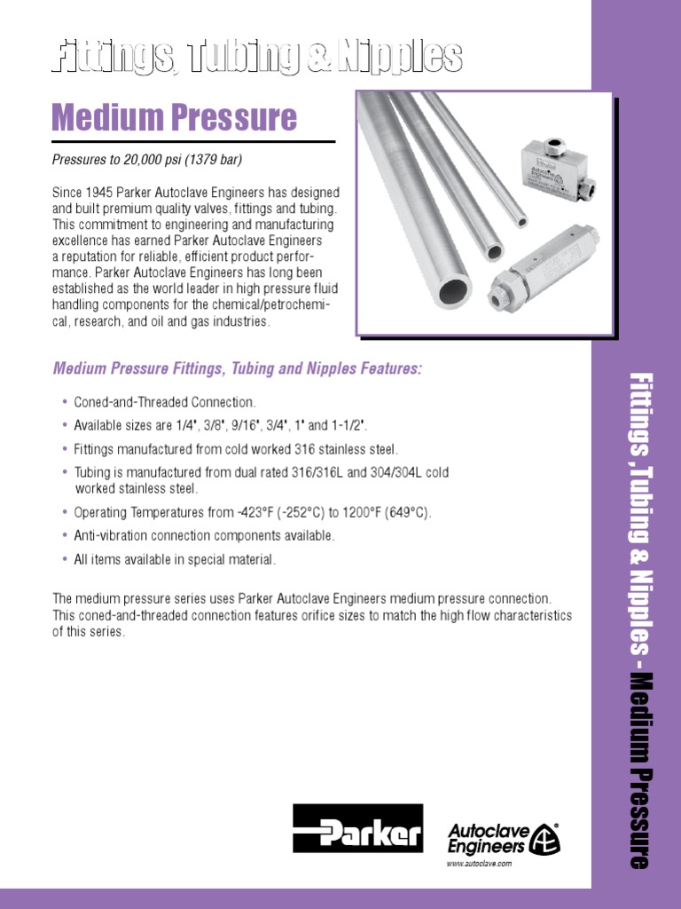 MP Fittings and Tubing | PDF | Valve | Pipe (Fluid Conveyance)