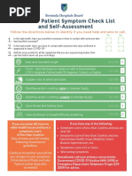 Visual Triage Form | PDF | Respiratory Diseases | Health Care