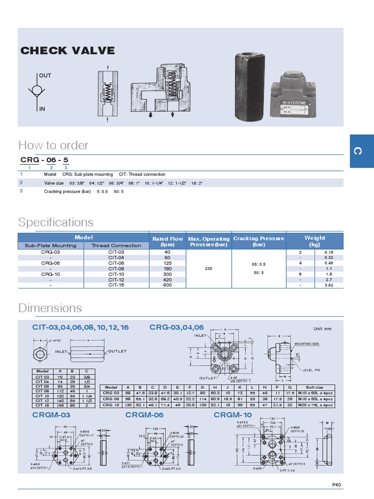 Directional Control Valve PDF | PDF | Valve | Hydraulics