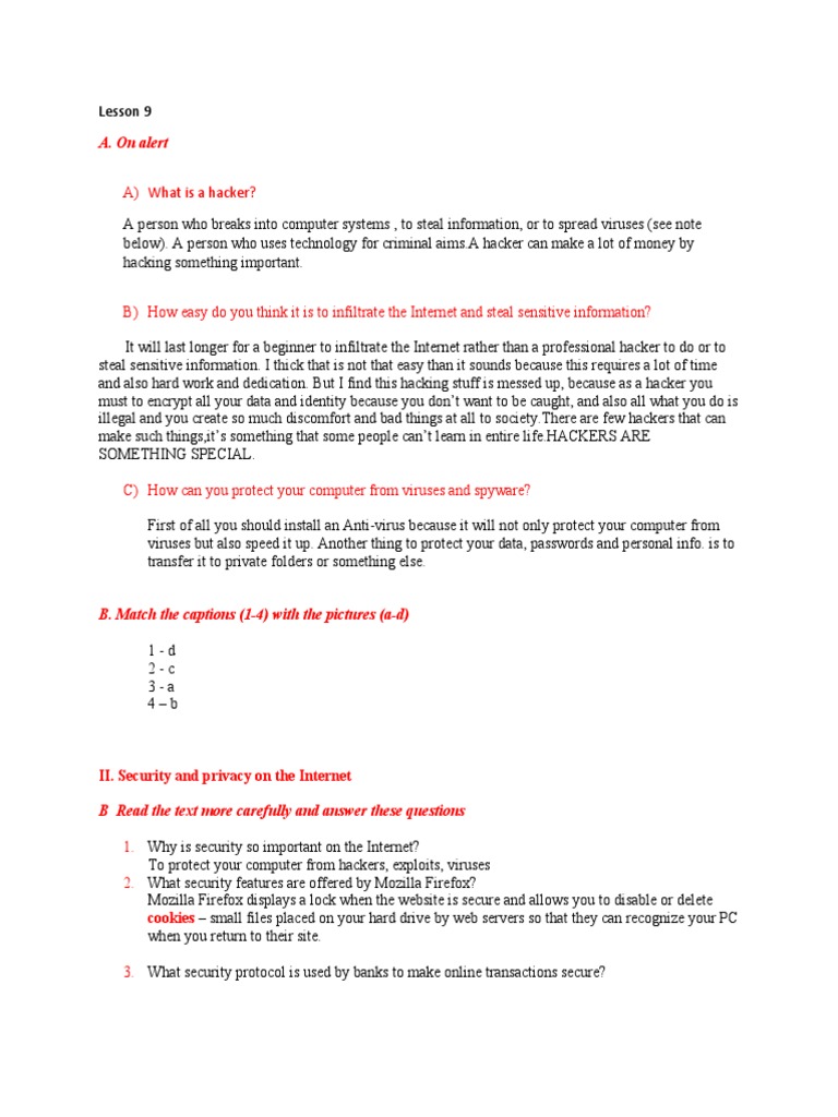 A) What Is A Hacker? | PDF | Transport Layer Security | Digital Rights