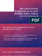 Mga Kabihasnang Mesopotamia | PDF