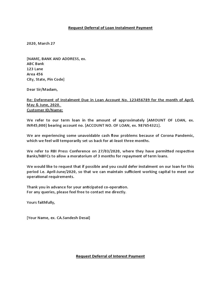 Deferral Request.docx