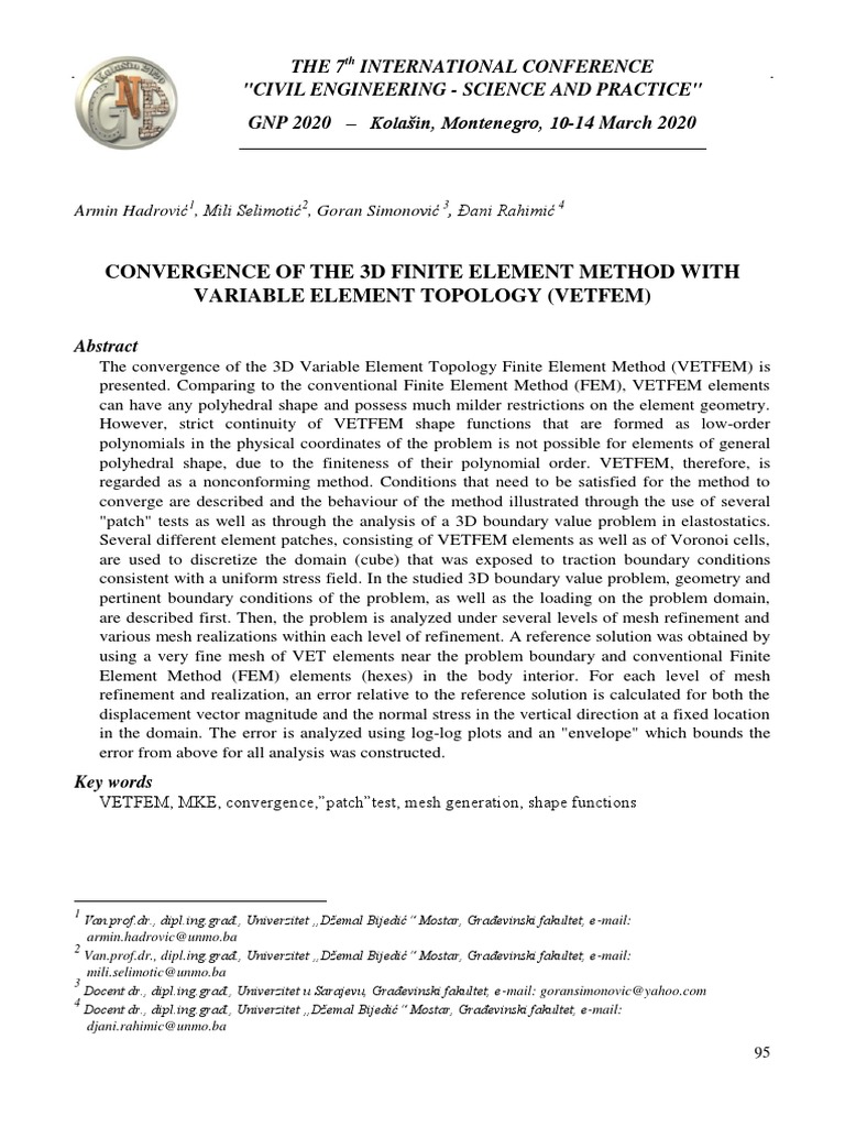 T01 06 Hadrovic - Selimotic - Simonovic - Rahimic - GNP2020 | PDF ...