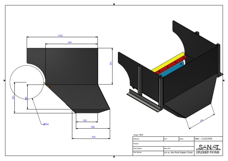 Chute Hopper (New) - 02-Drawings | PDF