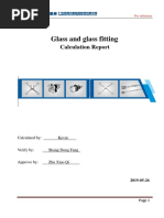 Aluminium Mullion Analysiss | PDF | Buckling | Bending