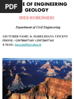 Geology of Rwanda | PDF | Mining | Geology