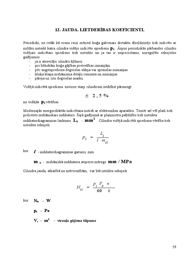 Jauda Lietderibas Koeficienti | PDF