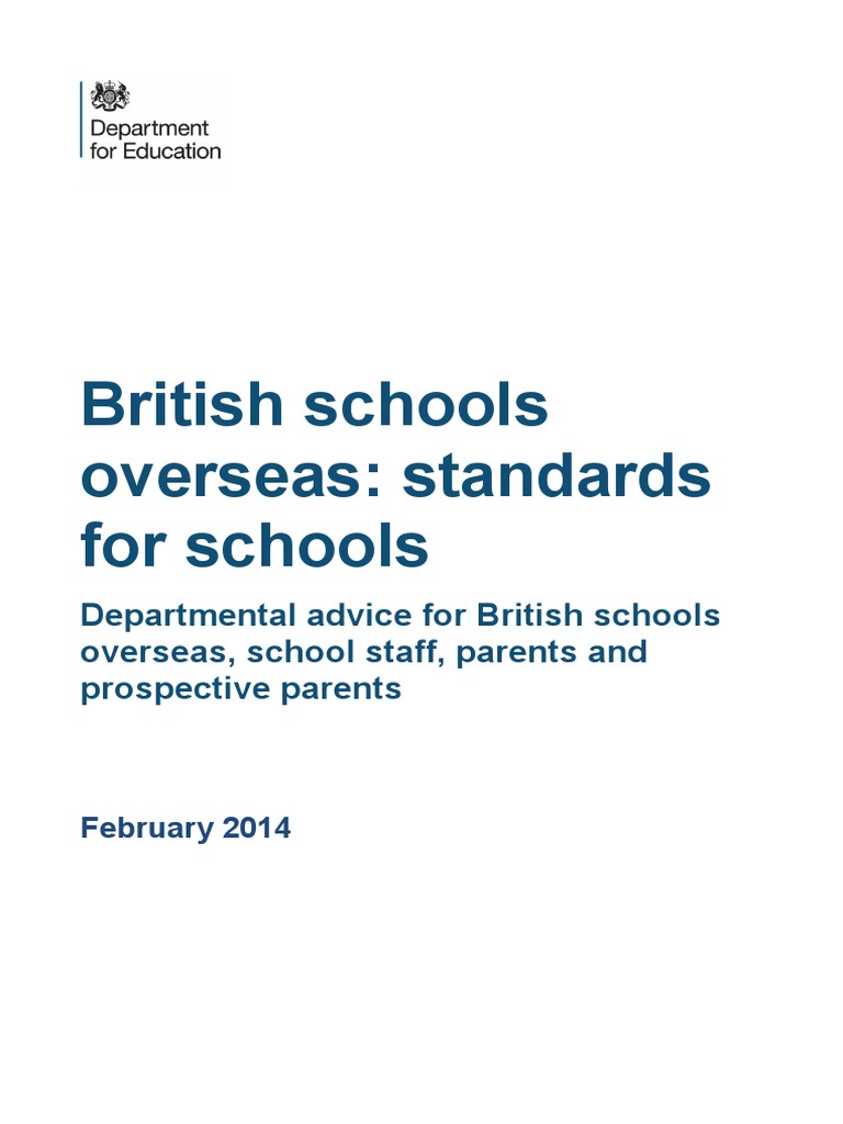 BSO Standards | PDF | Boarding School | Educational Assessment