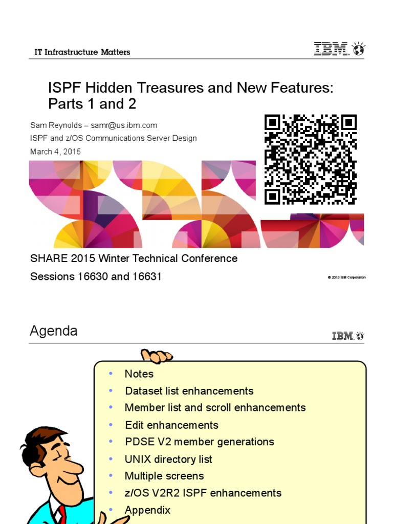 ISPF Hidden Treasures Parts I & II | PDF | Ibm Notes | File System