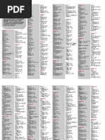 Professor Grant Horner Bible Reading Plan Checklist | PDF | Books Of ...