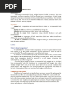 Interpreting SECA Scan Results SOP | PDF | Obesity | Bulimia Nervosa