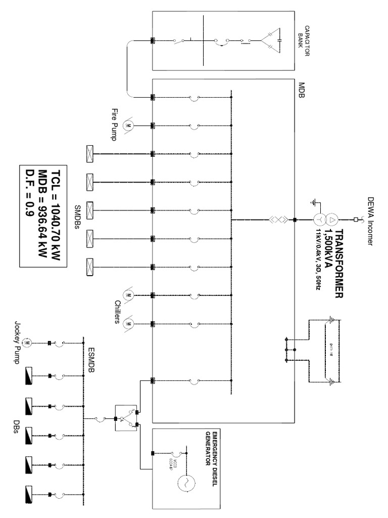 Jimmy Single Line Diagram R6 F Model | PDF