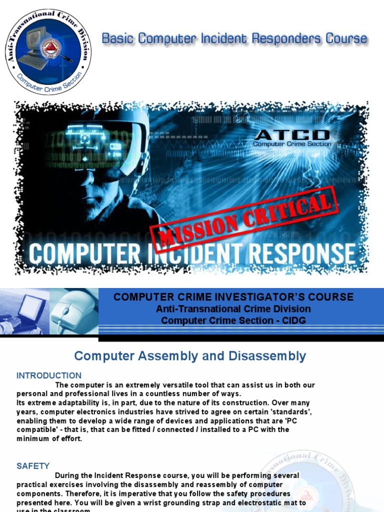 Module 1 Computer Assembly and Disassembly | PDF | Input/Output ...