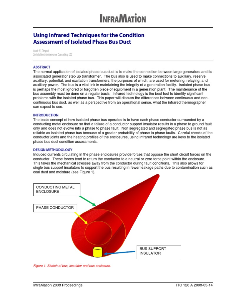 Using IR For Iso-Phase Bus Duct-Theyerl | PDF | Electric Current ...