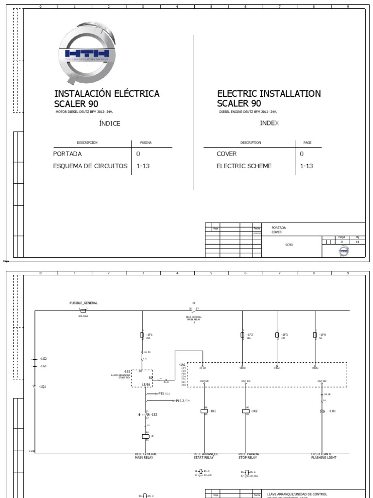 Sistema Electrico Scaler SC90 | PDF | Energía y recursos | Naturaleza