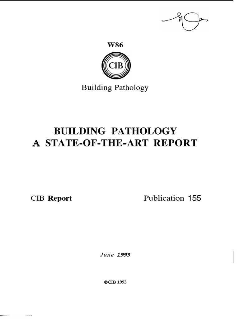 CIB - Building Pathology A State-of-the-Art Report - Pub - 155 PDF ...