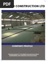 Building and Infrastructure Company Profile Sample PDF | PDF | Road ...