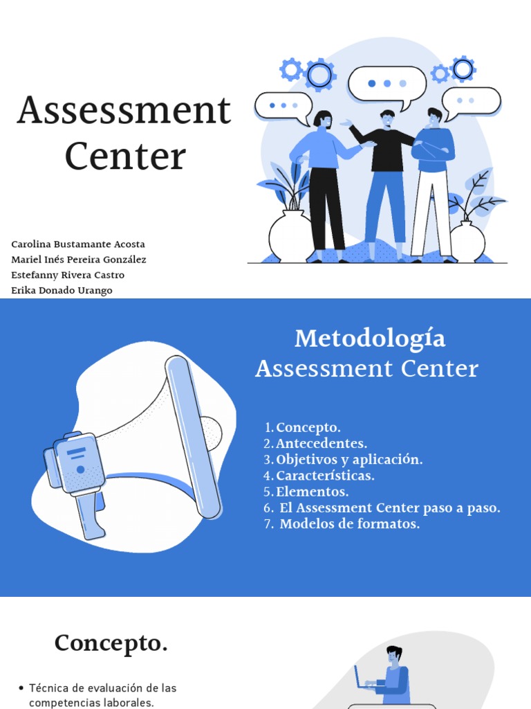 Assessment Center | PDF | Planificación | Conceptos psicologicos