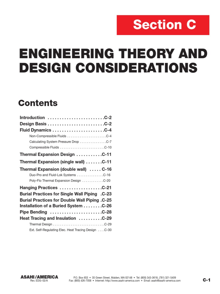 Engineering Theory and Design Considerations: Section C | PDF ...