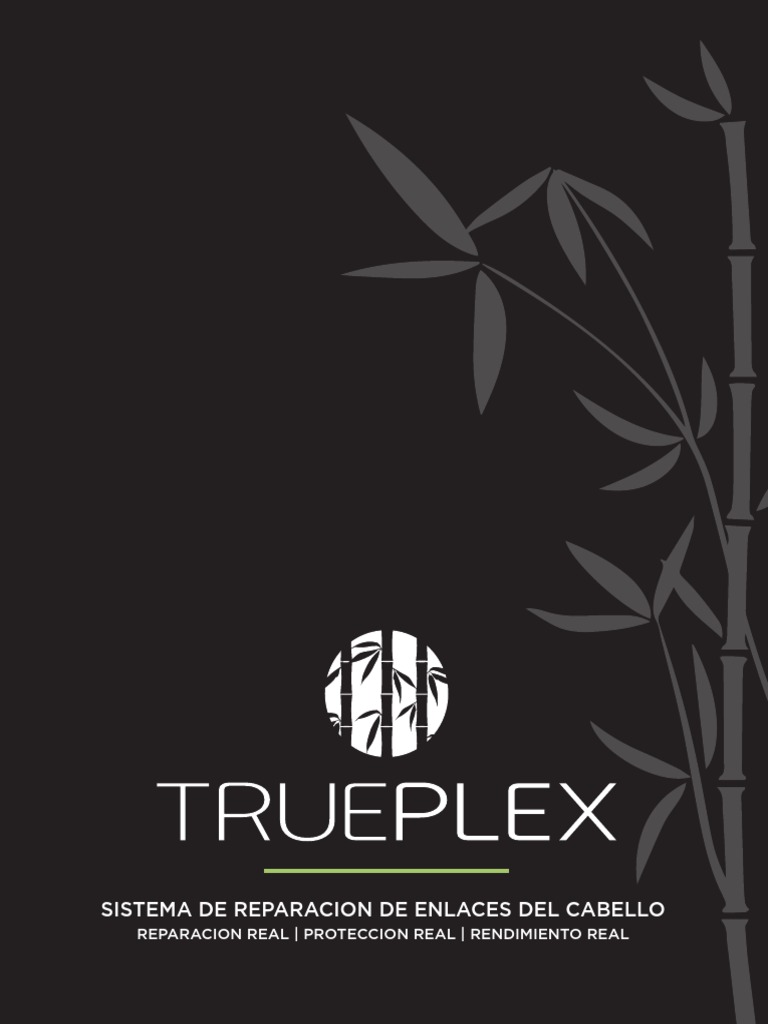 CABELLO-Trueplex Brochure | PDF | Champú | Pelo